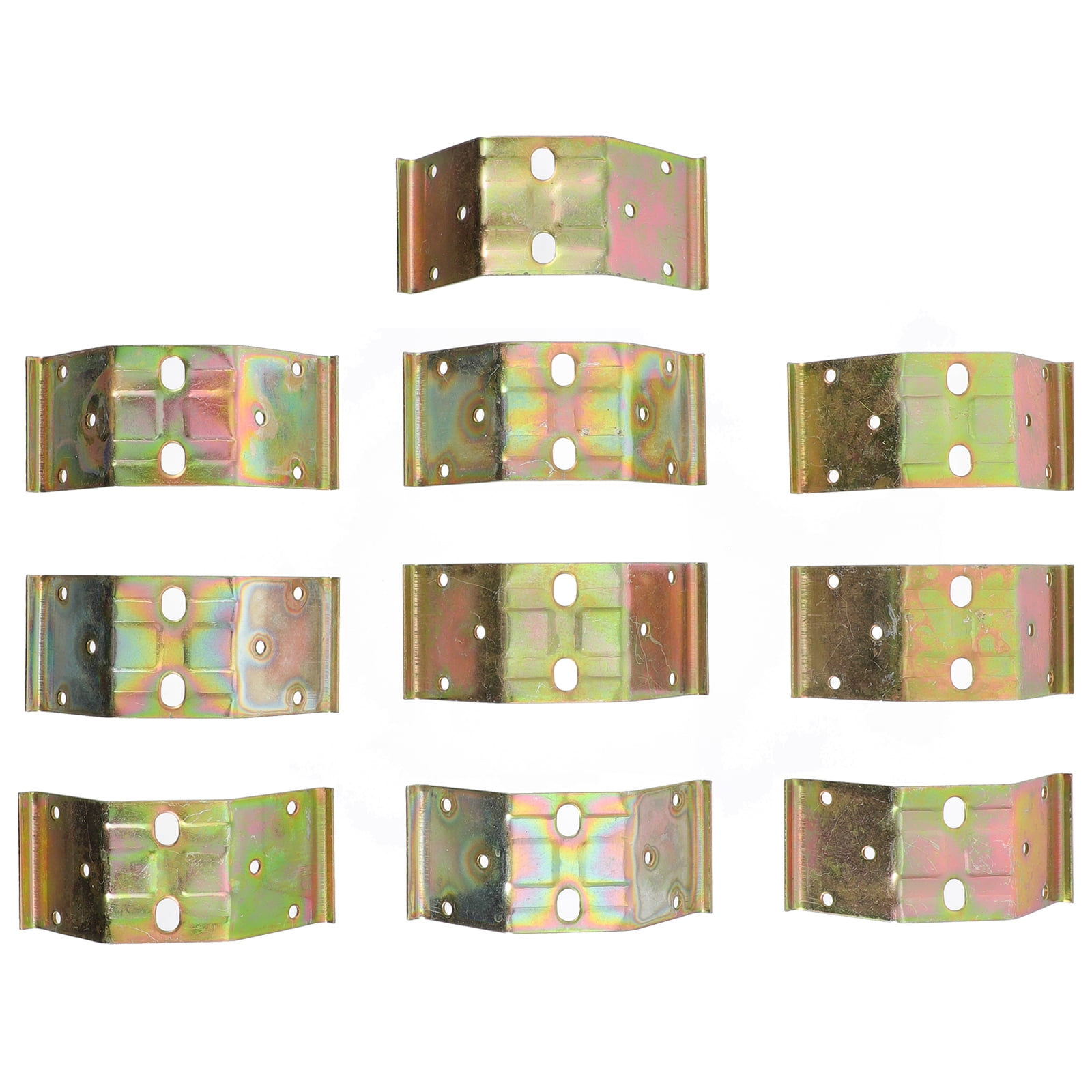 Connecting Corner Bracket,10Pcs Dual-hole Corner Bracket Heavy Duty ...