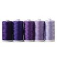 Connecting Threads Purple 100% Cotton Thread Sets - 1200 Yard Spools ...