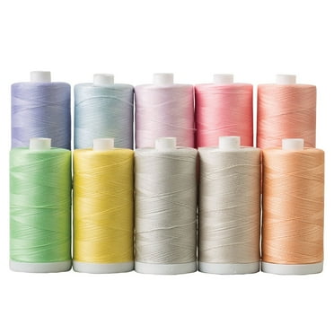 Connecting Threads Value Pack: 100% Cotton Quilting Thread Spool Set ...