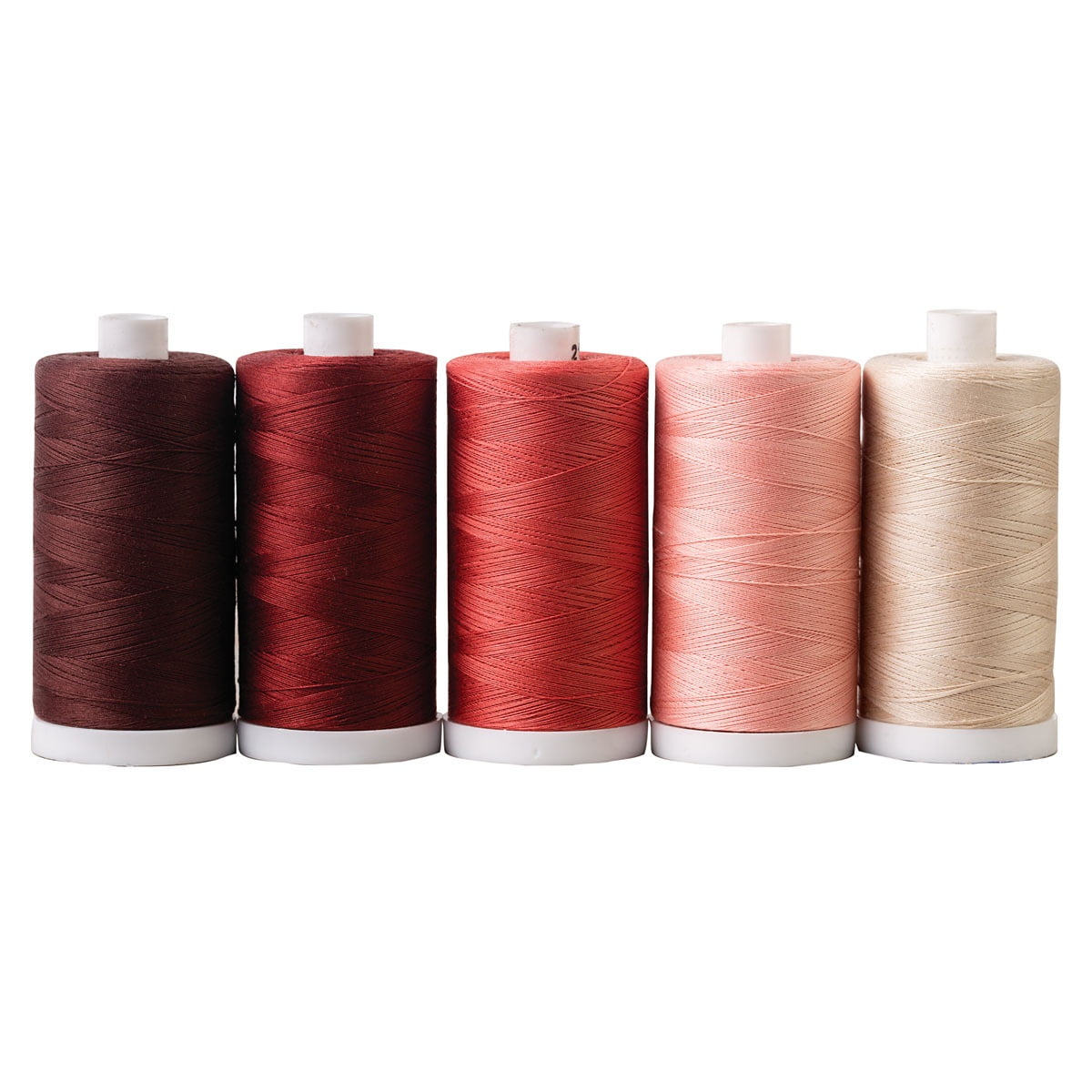 Connecting Threads Red 100% Cotton Thread Sets - 1200 Yard Spools (Set ...