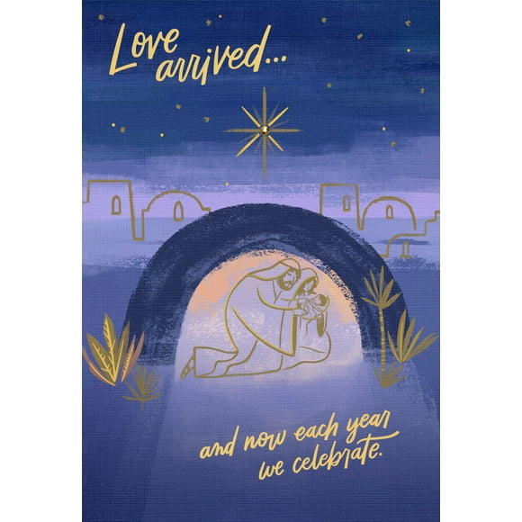 Nativity Christmas Card