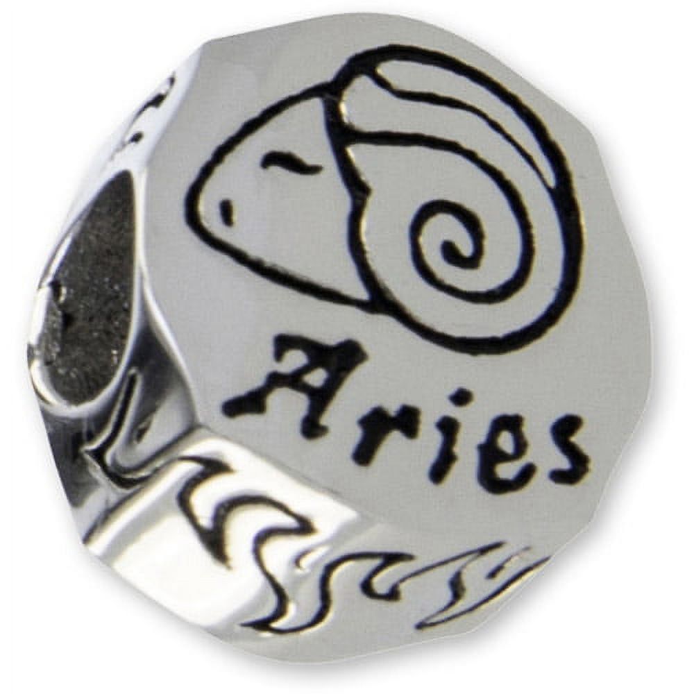 Connections from Hallmark Stainless Steel Zodiac Sign Charm, Select ...