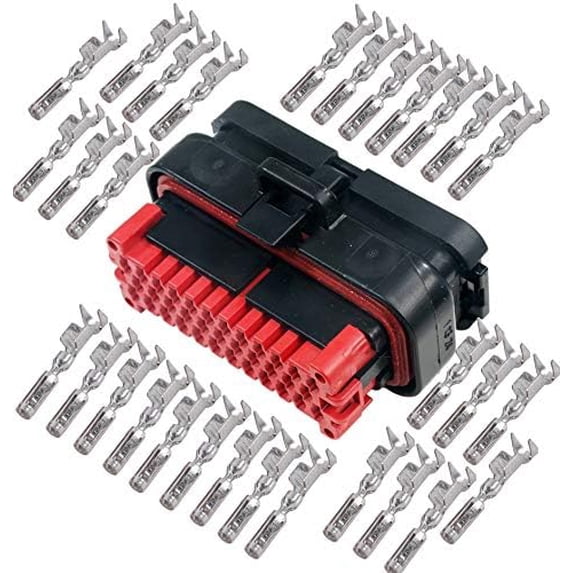Connectivity AMPSEAL 35-Pin Electrical Multi Sealed Connector Kit - w ...