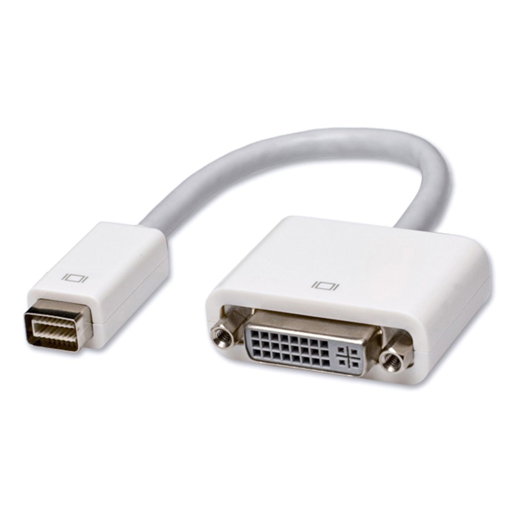 Connectland Mini DVI Male to DVI 24+5 pin Female Adapter Converter ...
