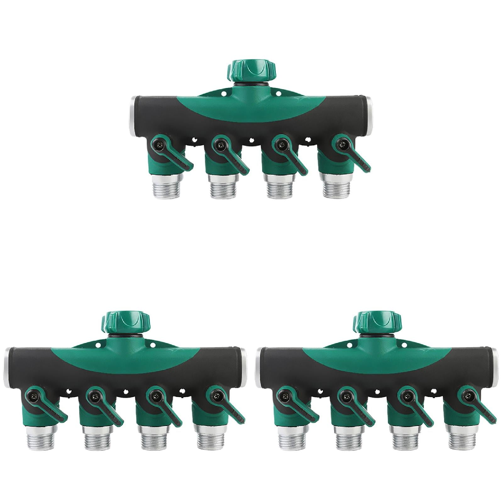 Connector 4 Hose Way Splitter Water Converter Splitter For Garden Patio ...