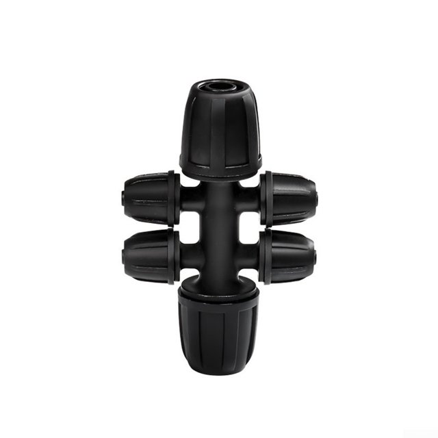 Connector 6-Way Interface Garden Agricultural Irrigation Pipe Water ...