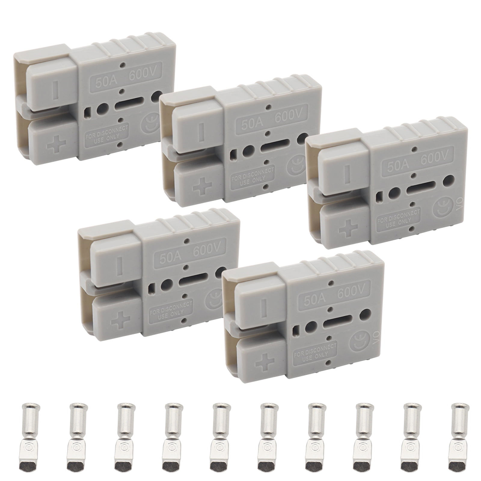 Connector 8AWG Battery Adapter Cable With O-Type Terminal And 50A ...