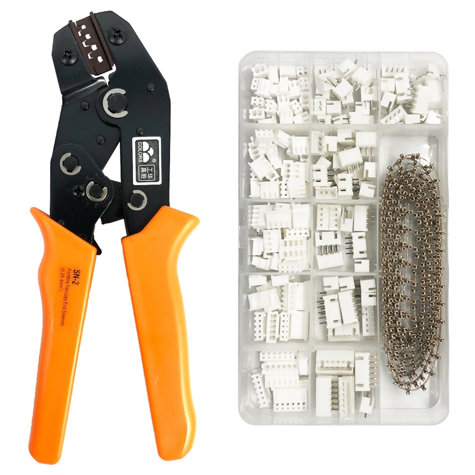Connector Crimping Tool SN-2 Pliers Set XH2.54 SM Spring Clamp For JST ...