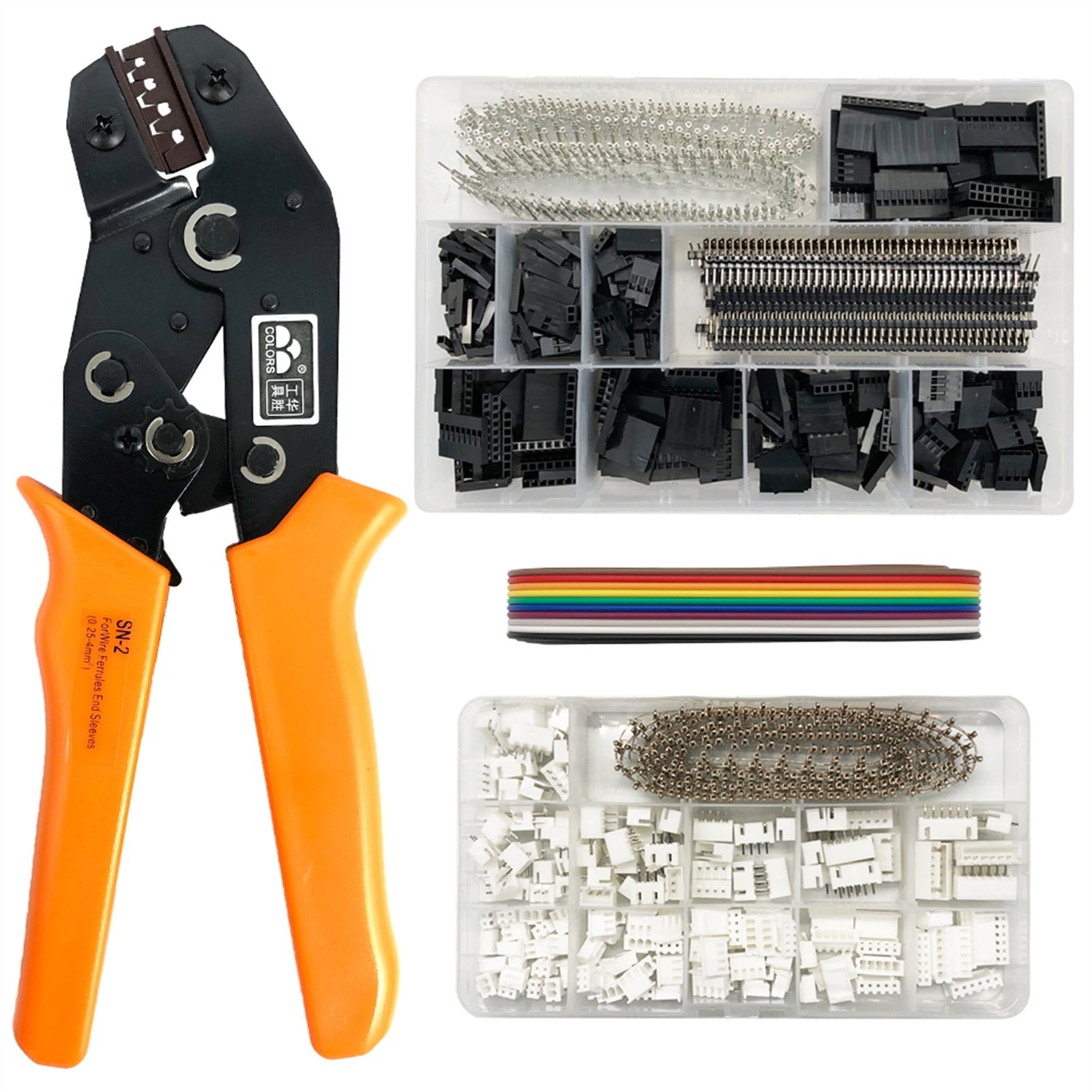 Connector Crimping Tool SN-2 Pliers Set XH2.54 SM Spring Clamp For JST ...