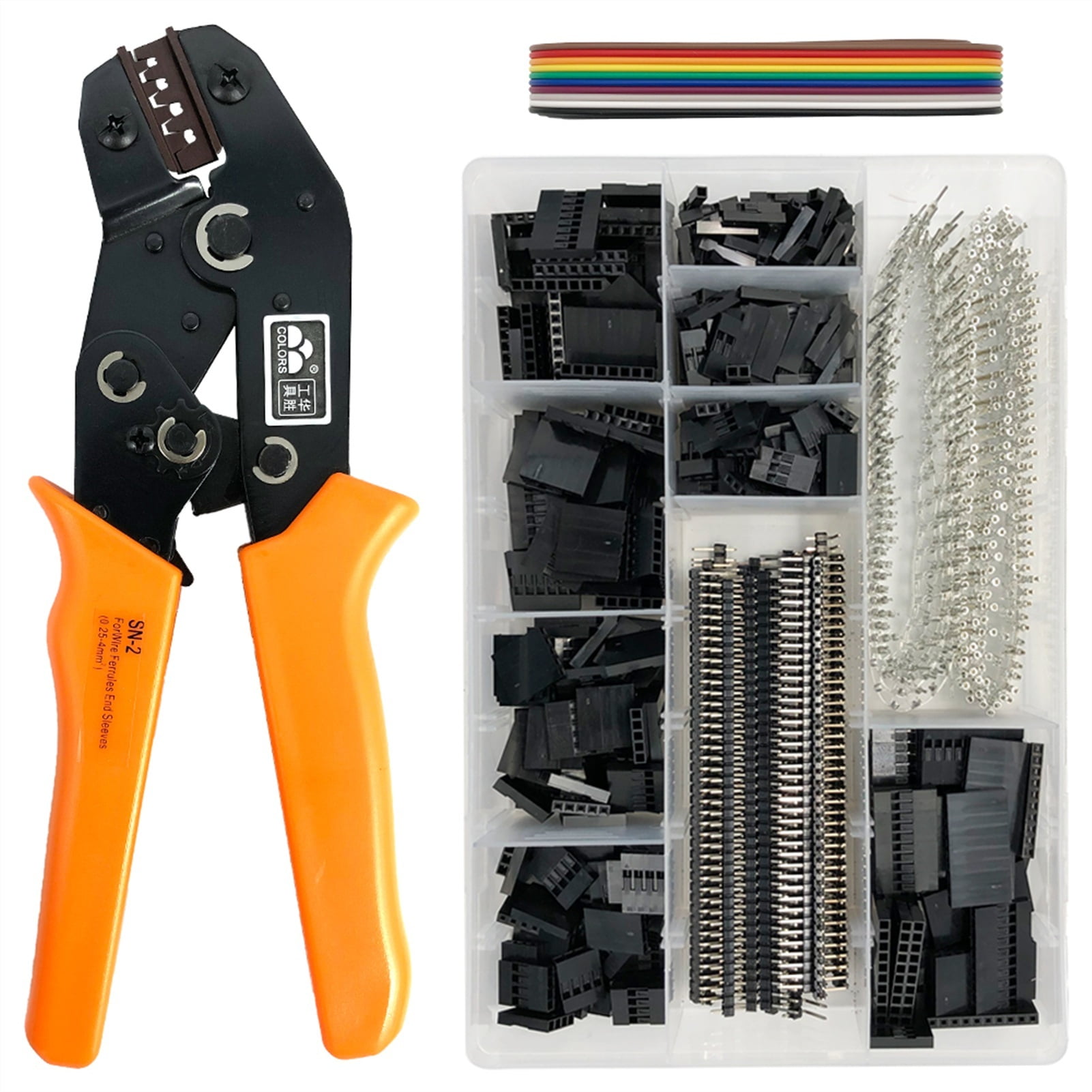 Connector Crimping Tool SN-2 Pliers Set XH2.54 SM Spring Clamp For JST ...