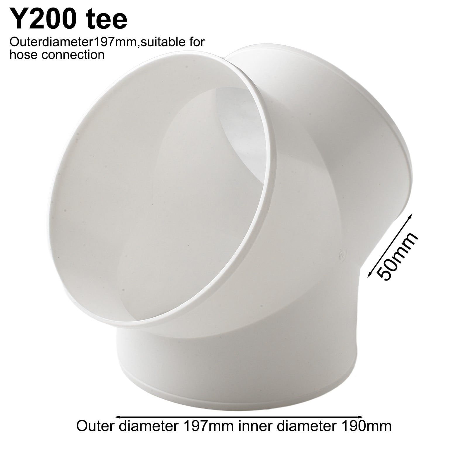 Connector Extraction Flexible Ducting Extractor Fans Range Hood ...