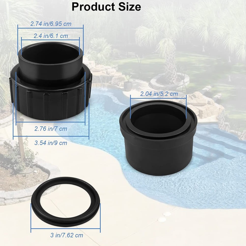 Connector Kit For Hayward SPX3200UNKIT SP4000 Tristar Pool Pumps Union ...