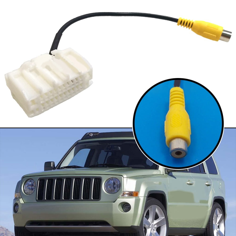 Connector Reversing Camera Adapter Cable For Jeep For Dodge Monitor For ...
