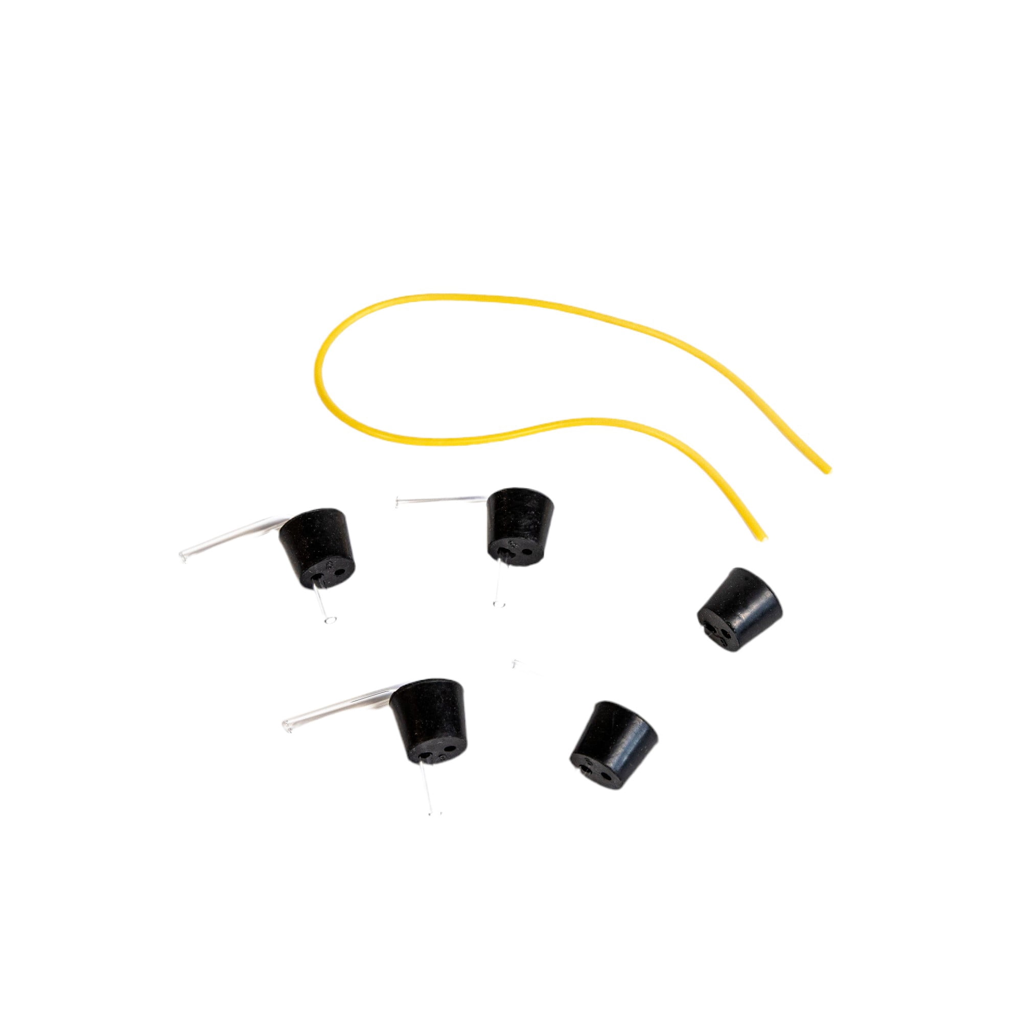 Connector Right Angle Glass Connector Kit, #6 Stopper-2 Hole, 24in ...