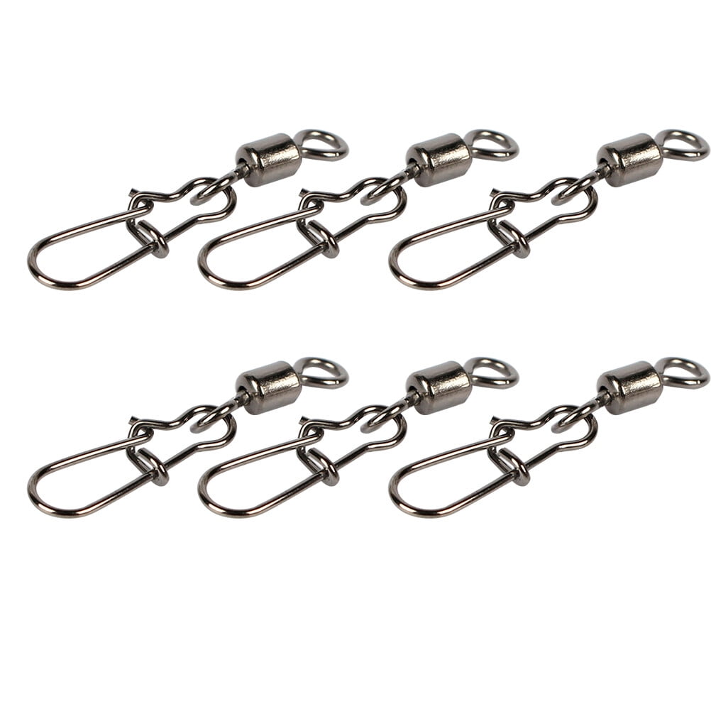 Connector Swivel Rolling Hook Snap Swivels Line Metal - Walmart.com