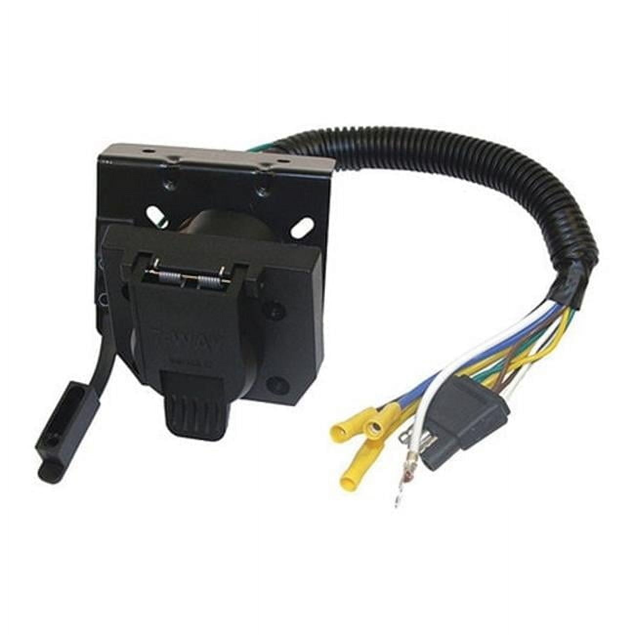 Connector Trailer Dual Plug 7 Way & 4 Way - Walmart.com