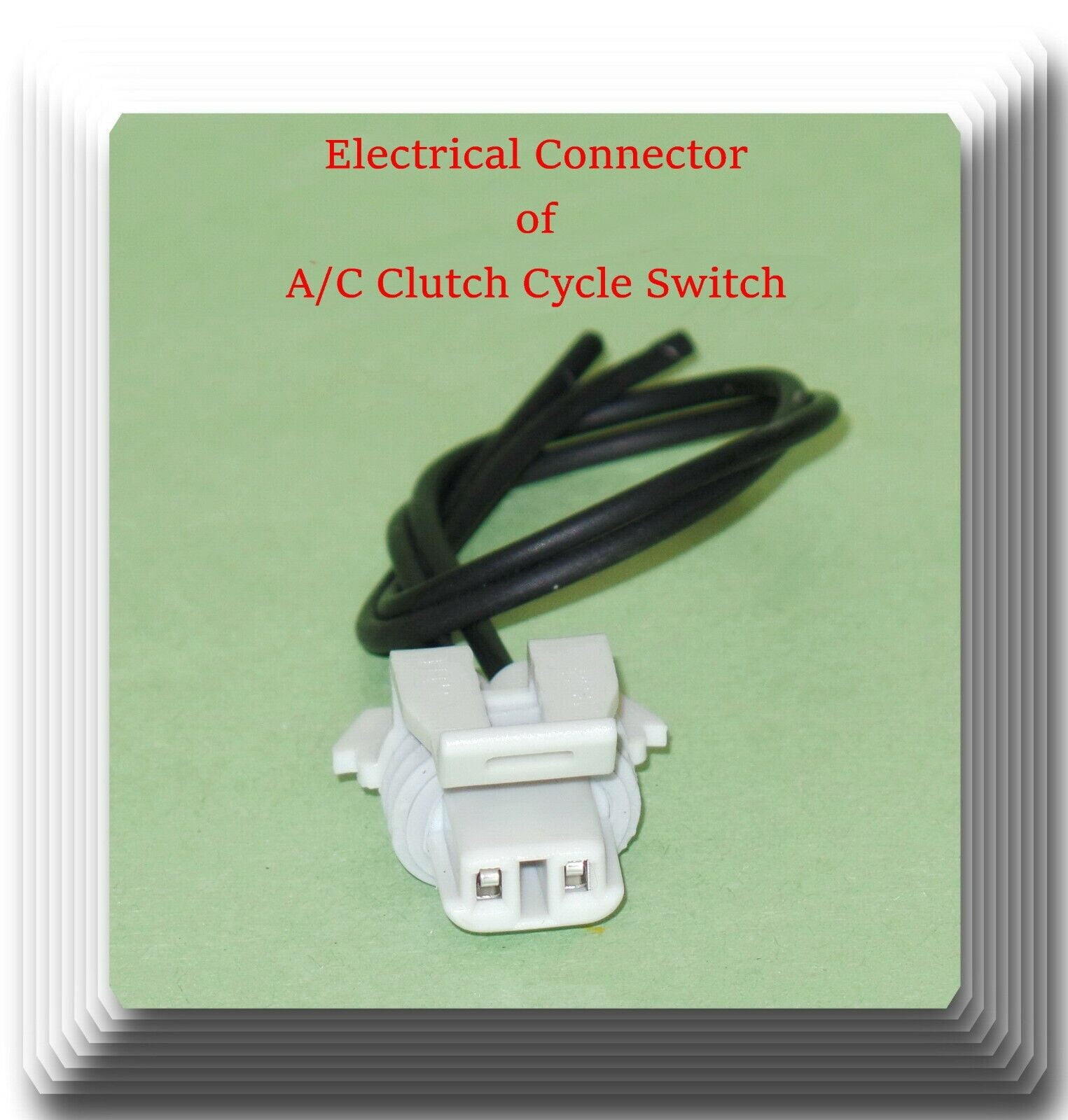 Connector of A/C High Side Pressure Switch-Compressor Cut-Out Switch ...