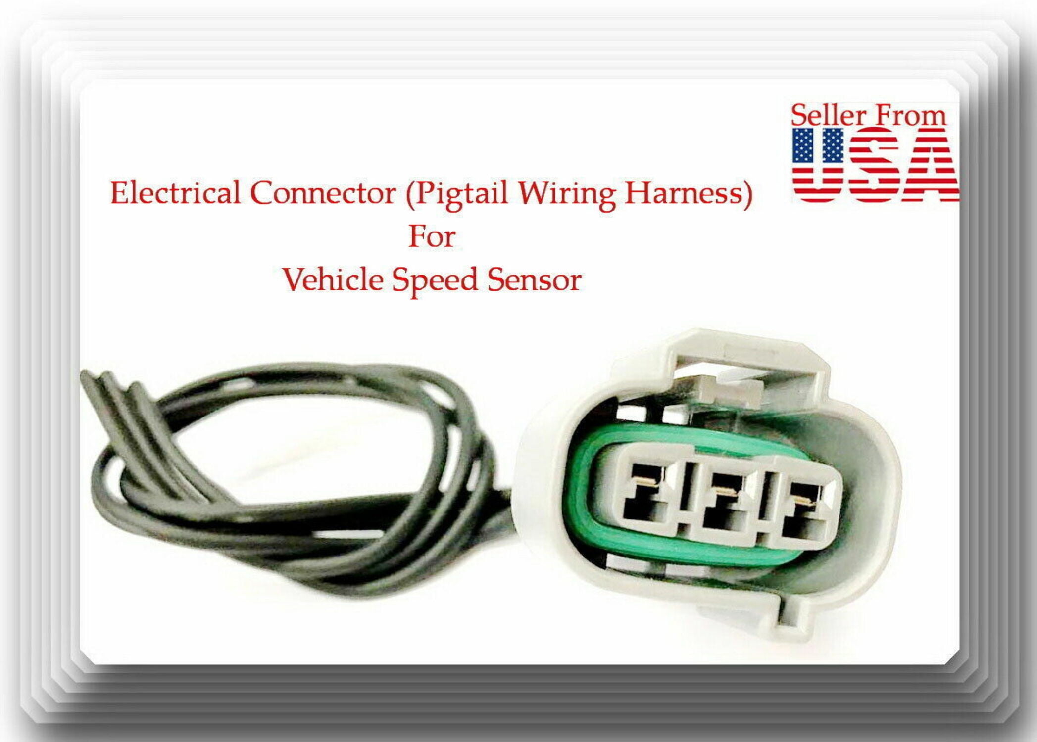 Connector of Transmission Output/Vehicle Speed Sensor SC381 Fits:Aerio ...