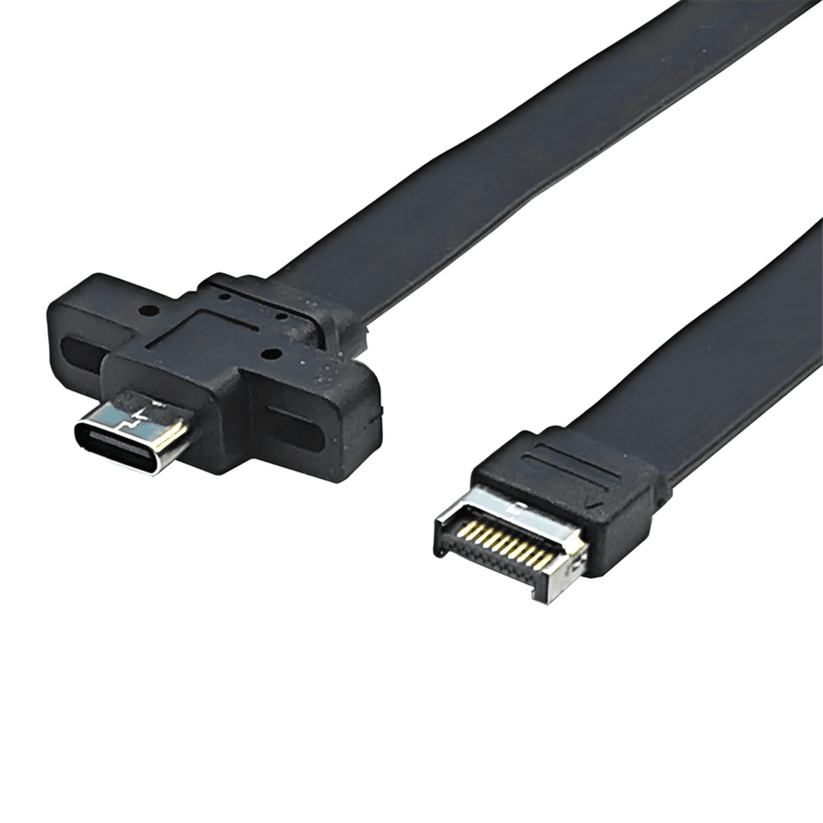 Connectors USB 3.2 Front Panel Extension Cable,GEN2x2 Baffle Cable TYPE ...