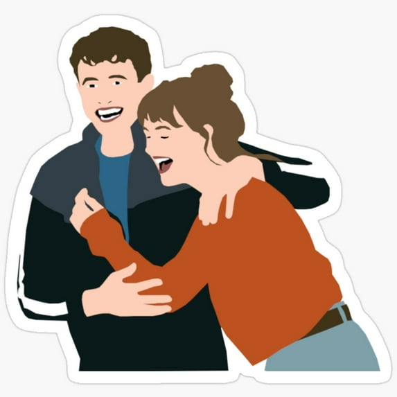Connell And Marianne - Normal People Sticker Phone Decal Water Bottle ...