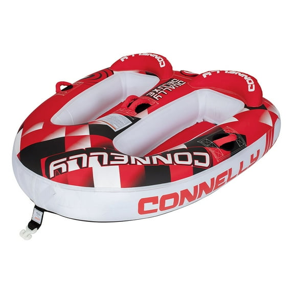 Connelly 67170005 Dually Deluxe Inflatable Towable Water Tube for 2 ...