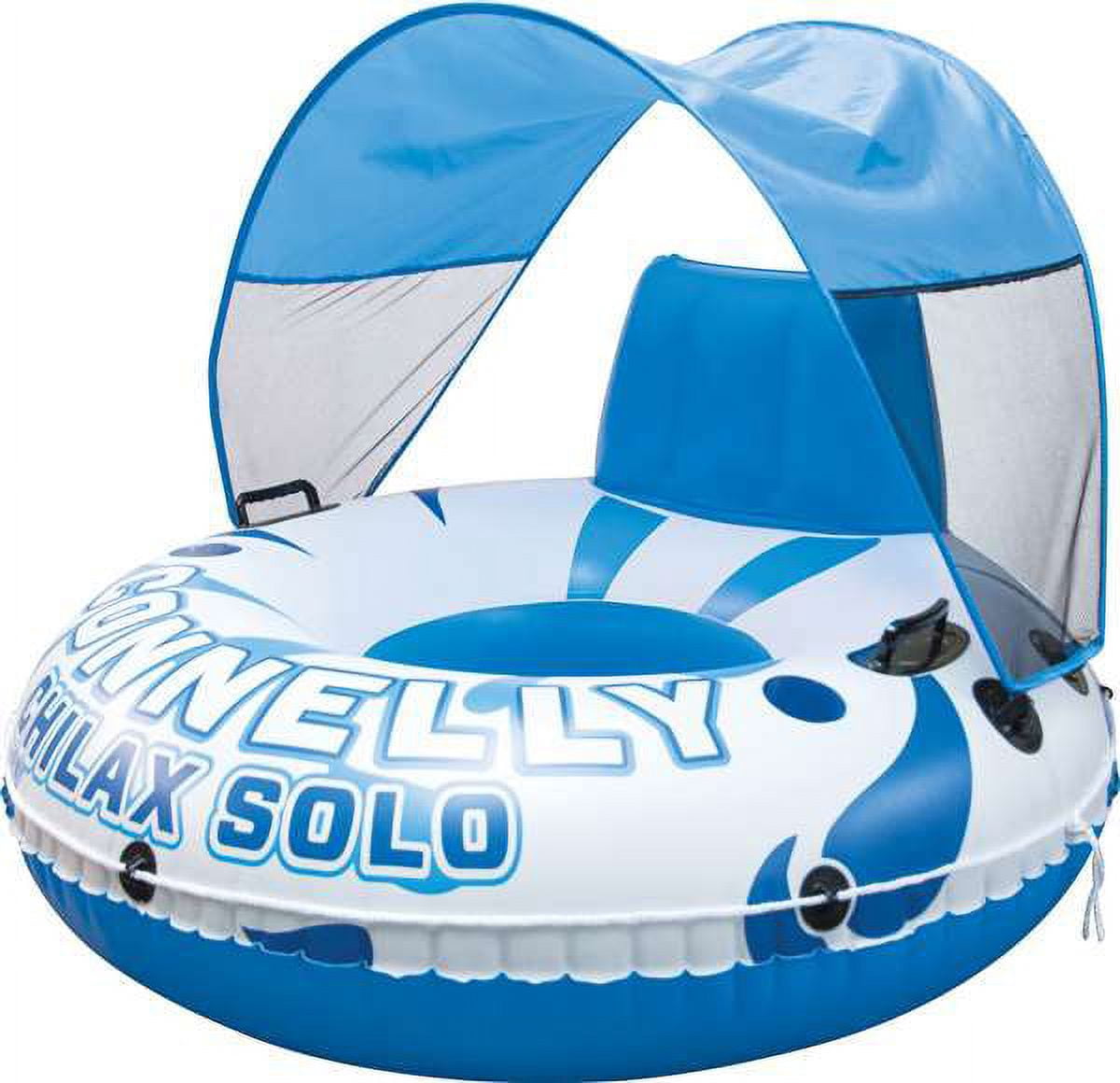 Connelly Chilax Solo Tube With Canopy Lake, Pool Raft Float - Walmart.com
