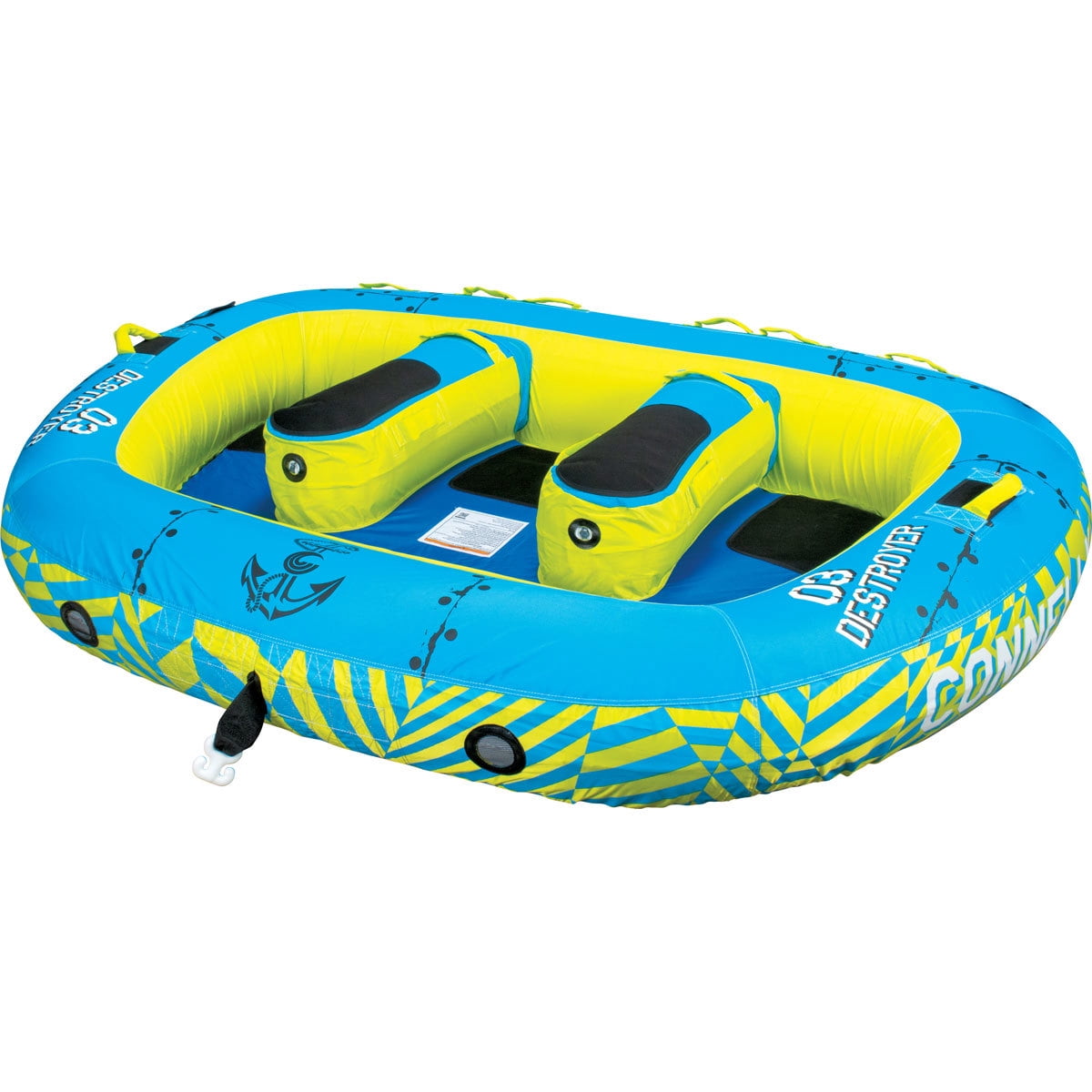 Connelly Destroyer Towable: High-Speed Fun for 2 or 3 Riders on the ...