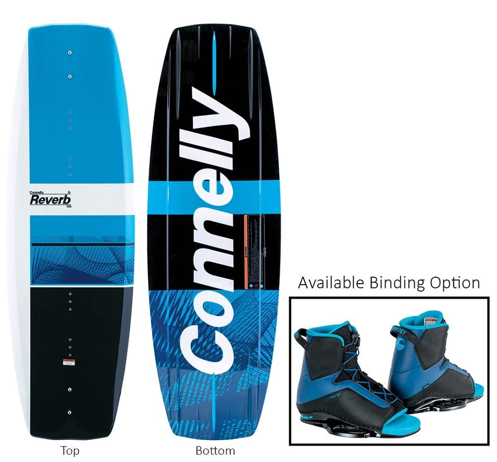 Connelly Reverb Wakeboard w/ Ember Bindings 2021 - Walmart.com