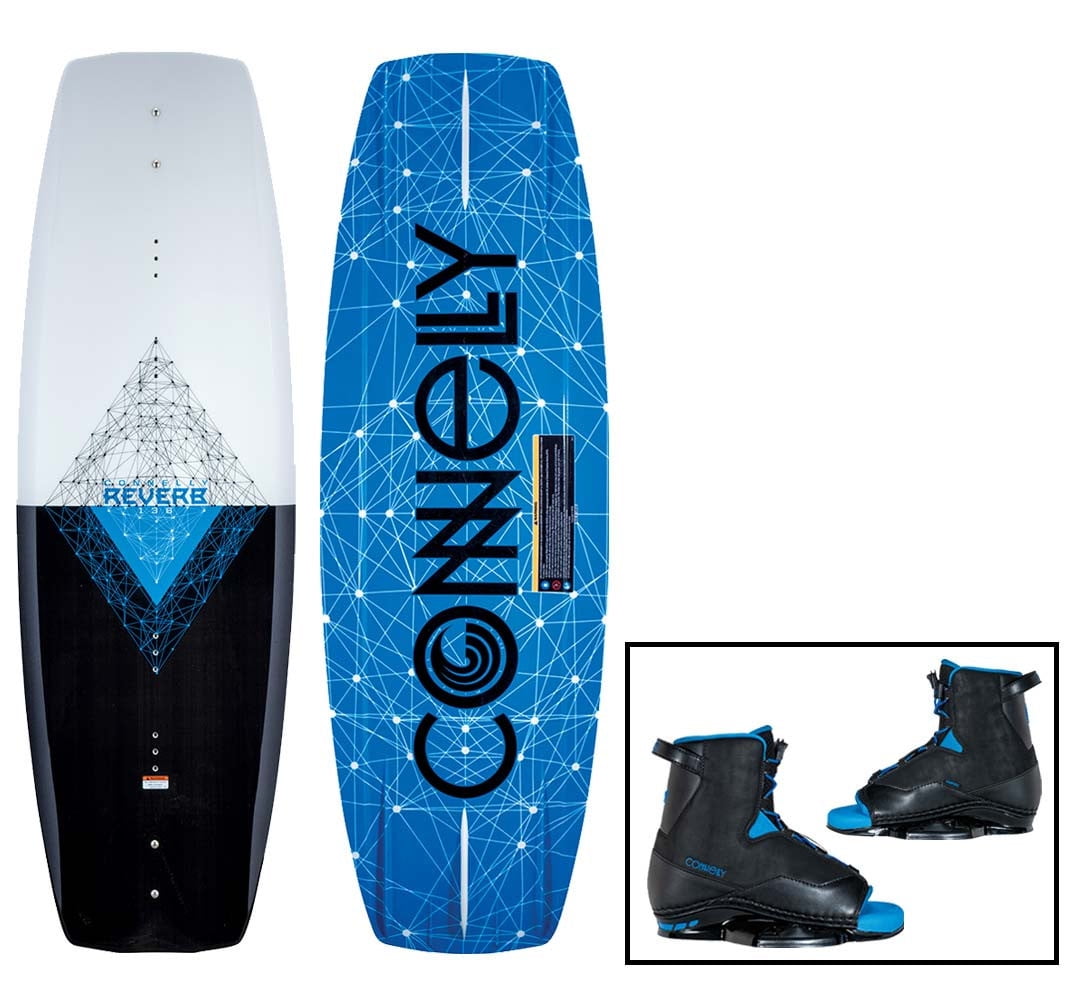 Connelly Reverb Wakeboard Package w/ Empire Bindings 2022 - Walmart.com