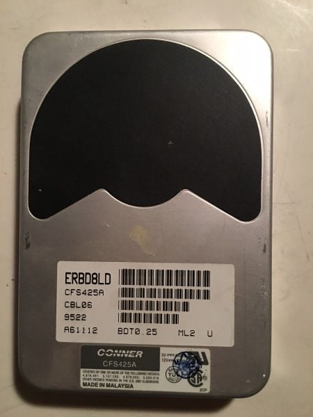 Conner cfs425a ide hdd 3.5' cbl06 9522 a61112 bdt0.25 ml2 u - Walmart.com
