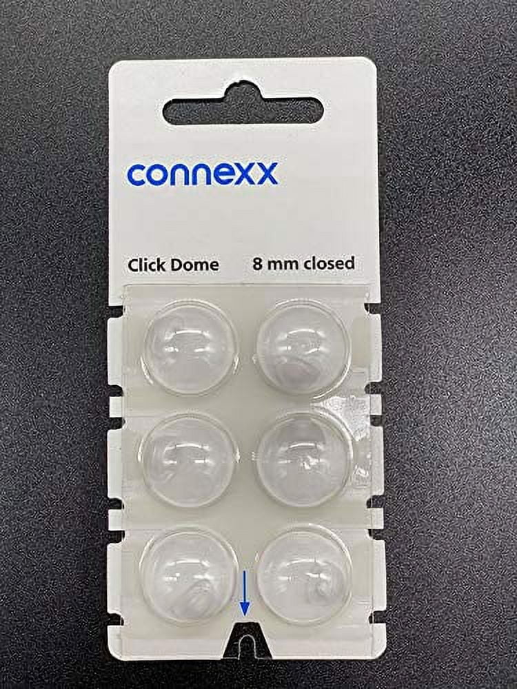 Connexx Accessories Siemens / Rexton Click Domes (6 domes) NEW Blister Pack (8mm Closed ...
