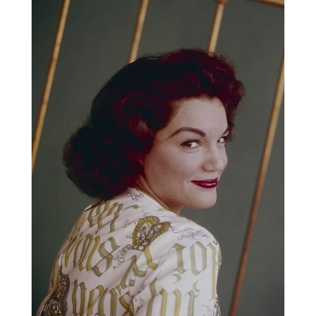 Connie Francis Profile Smiling Light Print Outfit 24X36 Classic ...