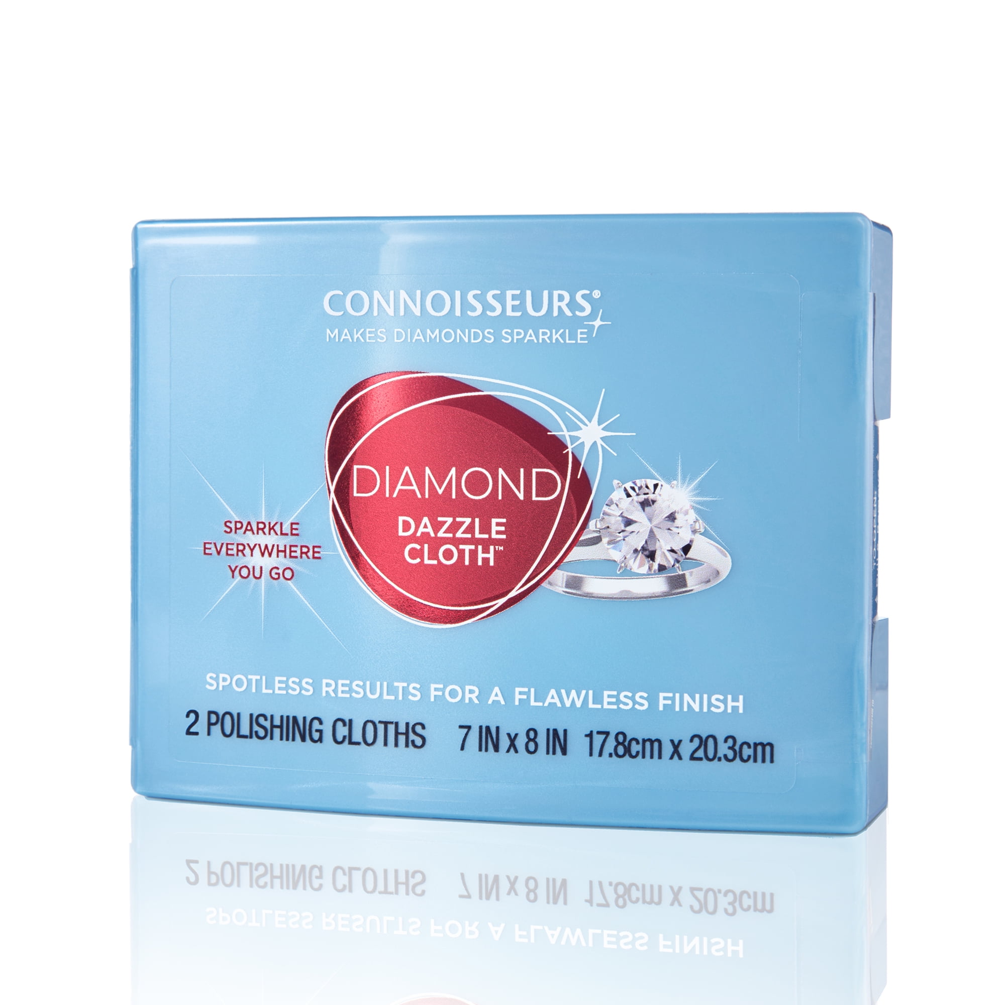 Connoisseurs Diamond Dazzle Cloth, Ultrasoft Microsuede Diamond Cleaner ...