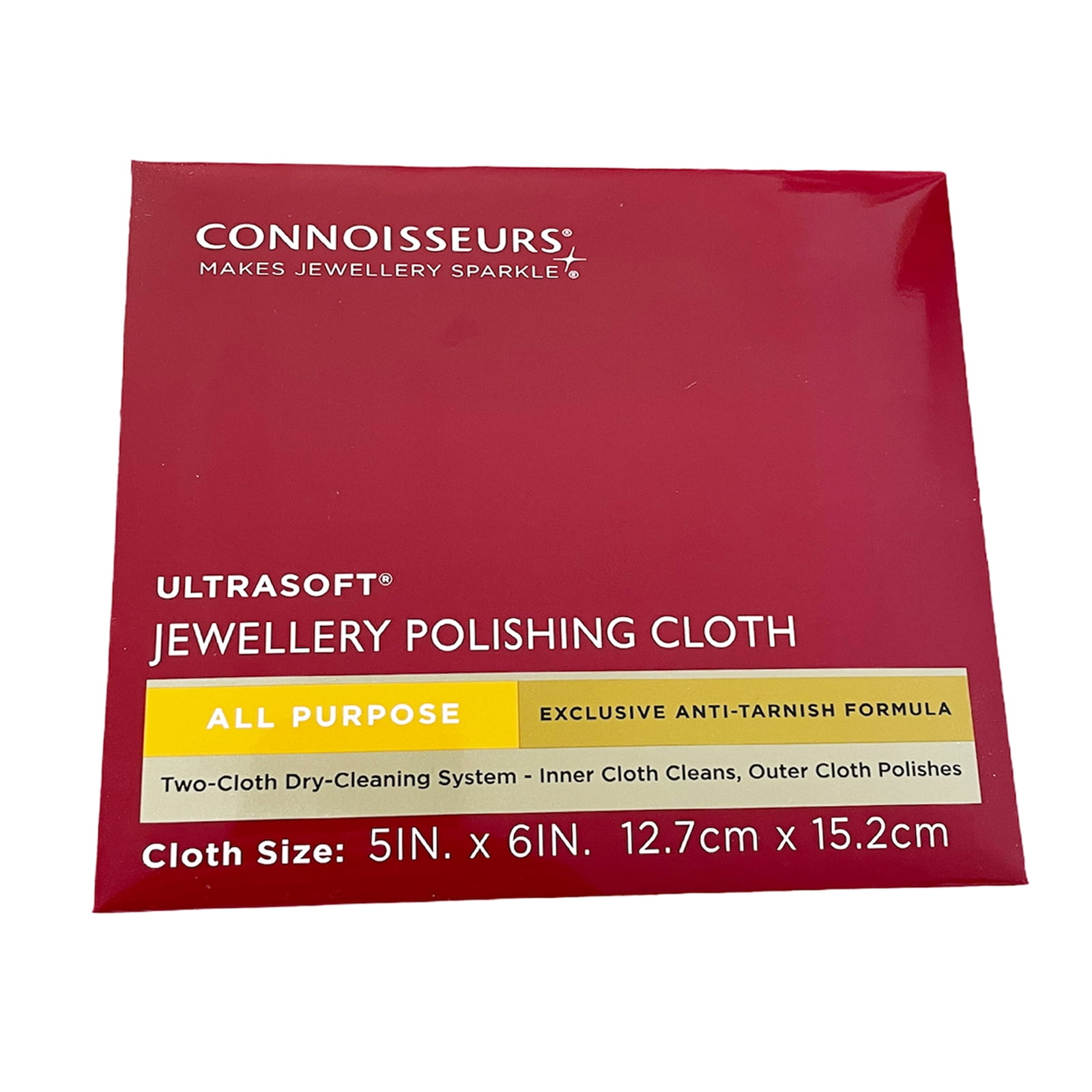 Connoisseurs Ultrasoft Jewellery Polishing Cloth CONN1057 - Walmart.com
