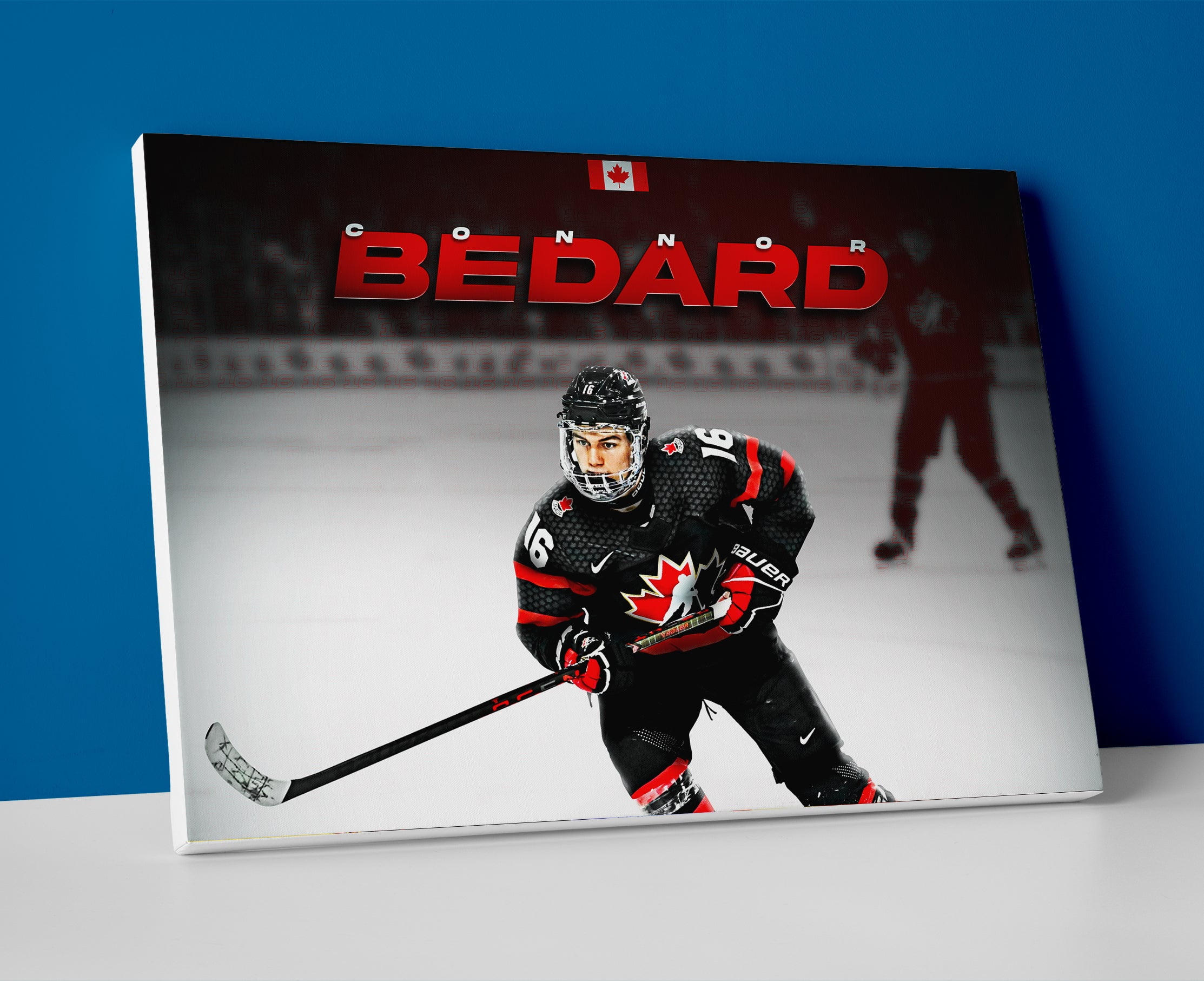 Connor Bedard Poster or Wrapped Canvas - Walmart.com