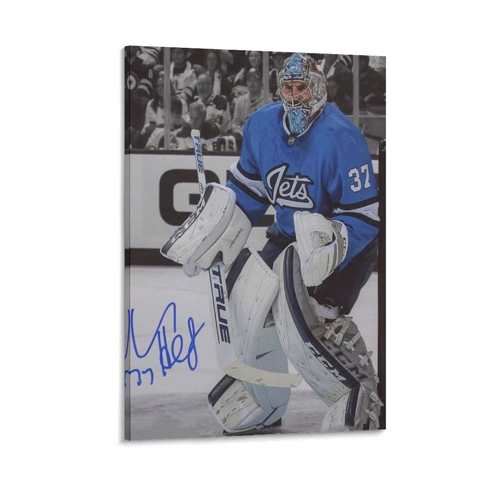 Connor Hellebuyck Canvas Poster Artworks Picture Print Poster Wall Art ...