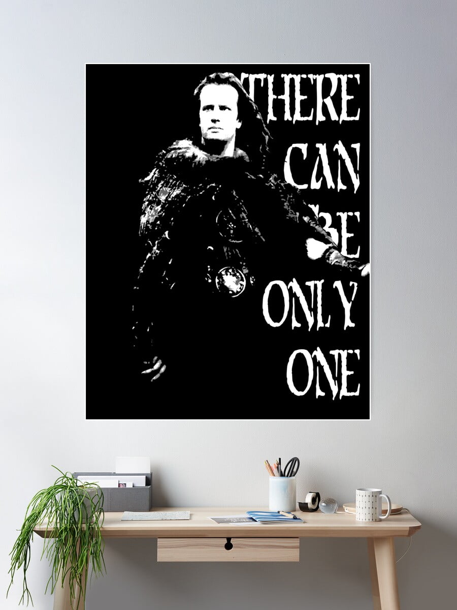 Connor Macleod Poster Wall Art, Modern Wall Decor For Living Room ...