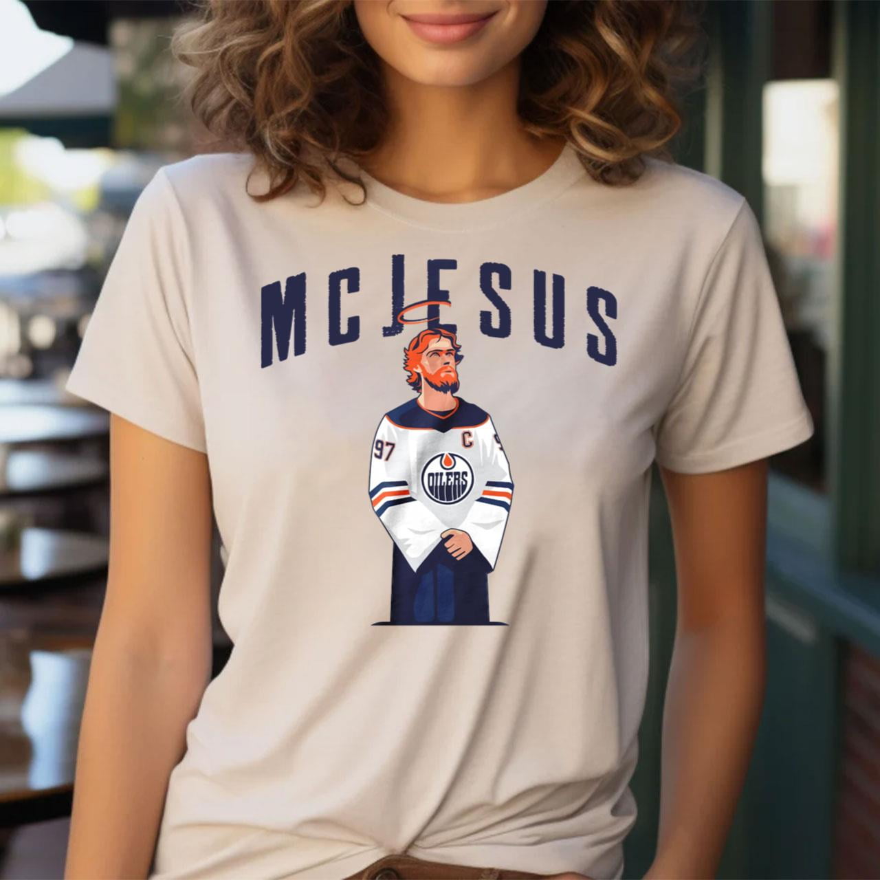 Connor McDavid - Connor McJesus Tee - Walmart.com