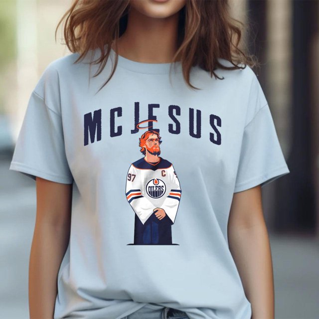Connor McDavid - Connor McJesus Tee - Walmart.com