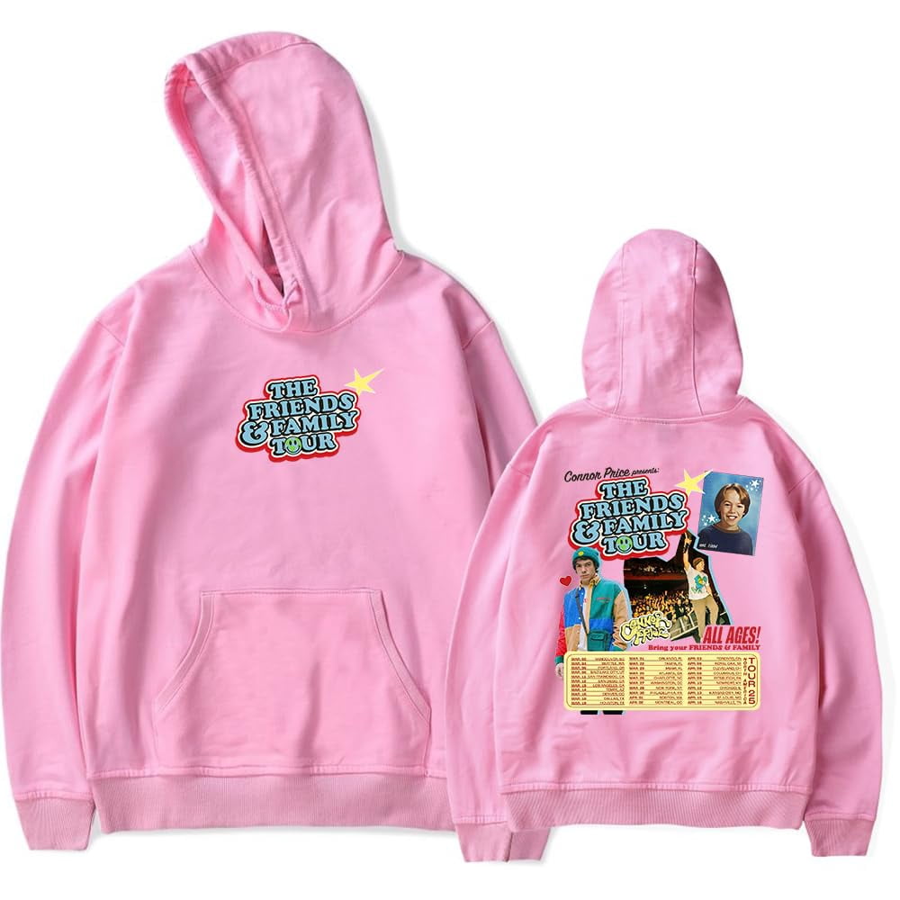 ‌Connor Price Friends & Family Tour 2025 Hoodies Women Men Long Sleeve ...