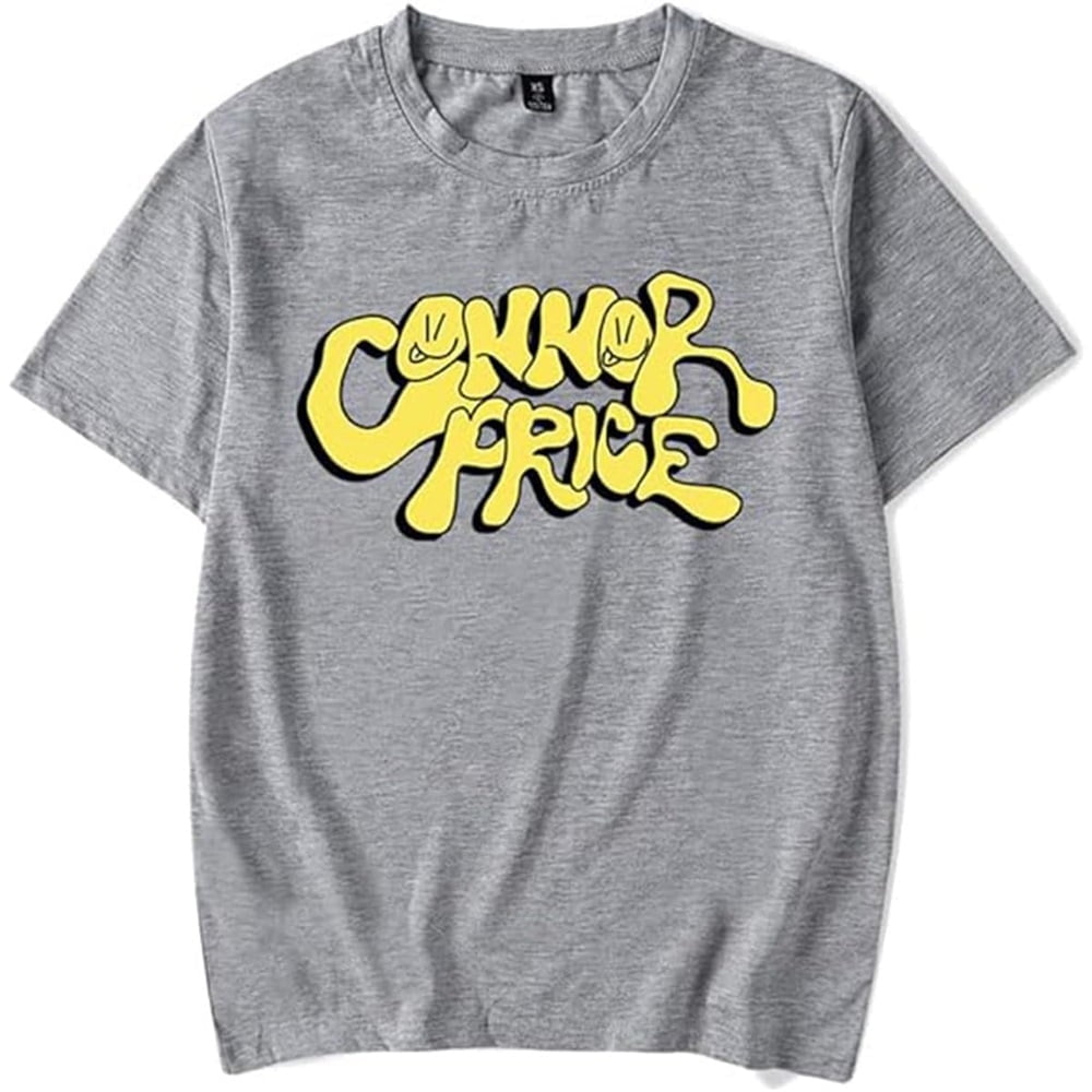 Connor Price Logo Merch Cotton short sleeved T-shirt for men and women ...