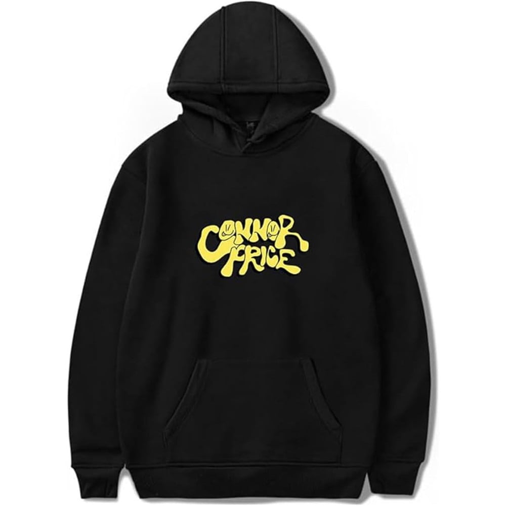 Connor Price Logo Merch Hoodie Pockets Drawstring Unisex Hooded ...