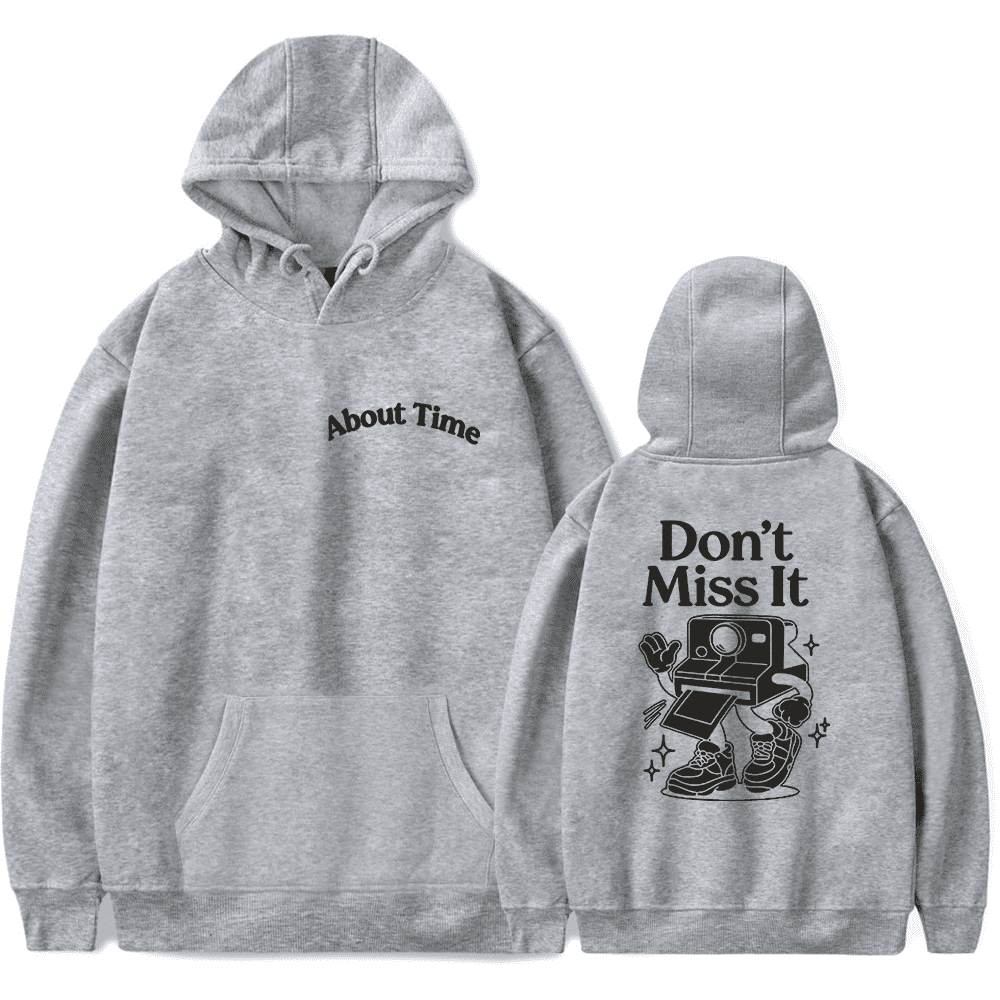 Connor Price Merch About Time Don't Miss It Hoodie Long Sleeve Fan ...