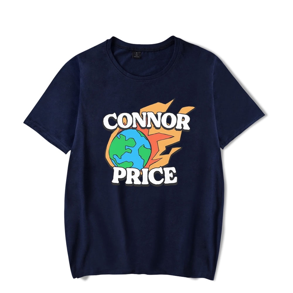 Connor Price Merch Burning Earth T-Shirt Men/Women Streetwear T-Shirt ...