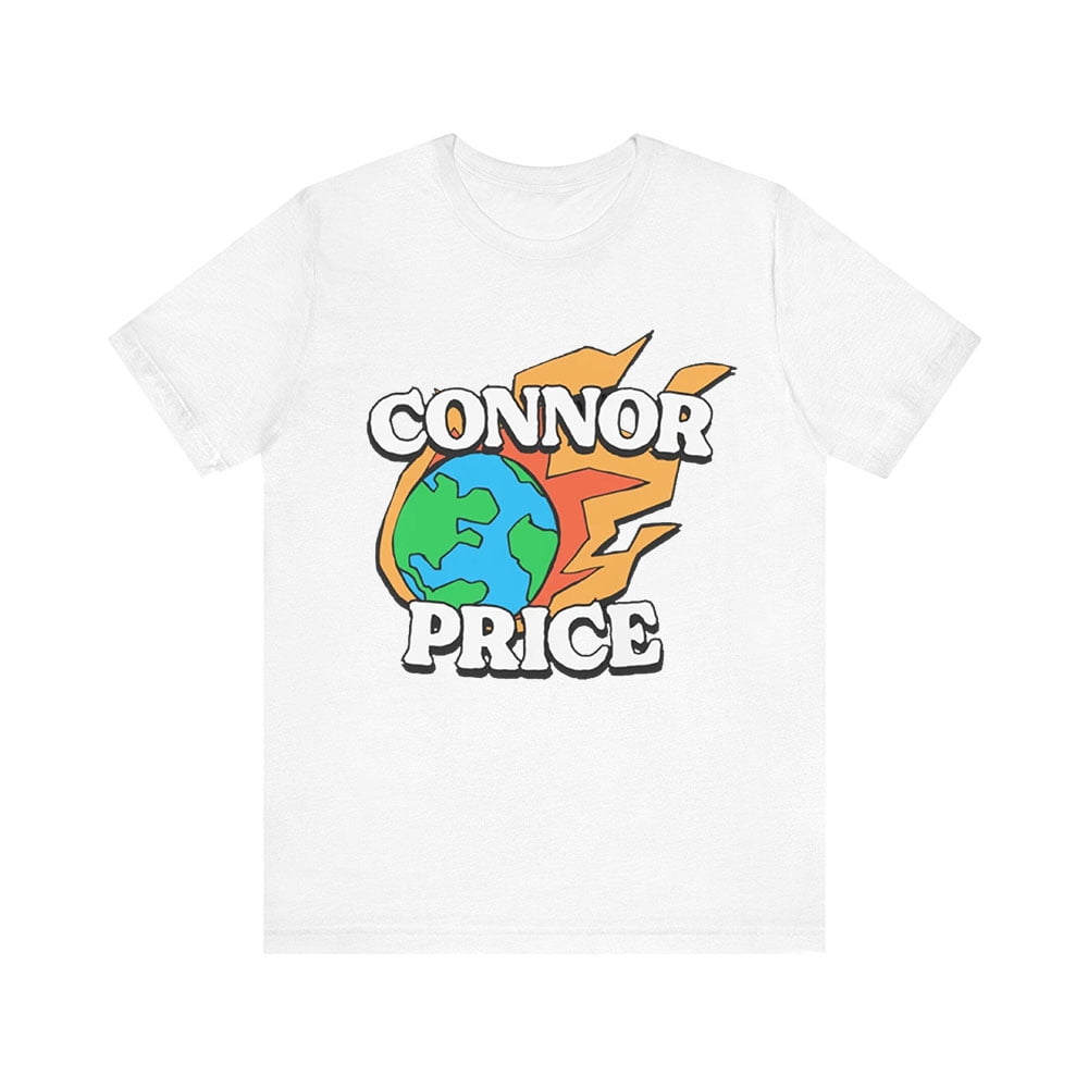Connor Price Merch T-shirt Unisex Men Women Shirt Short Sleeve Casual ...