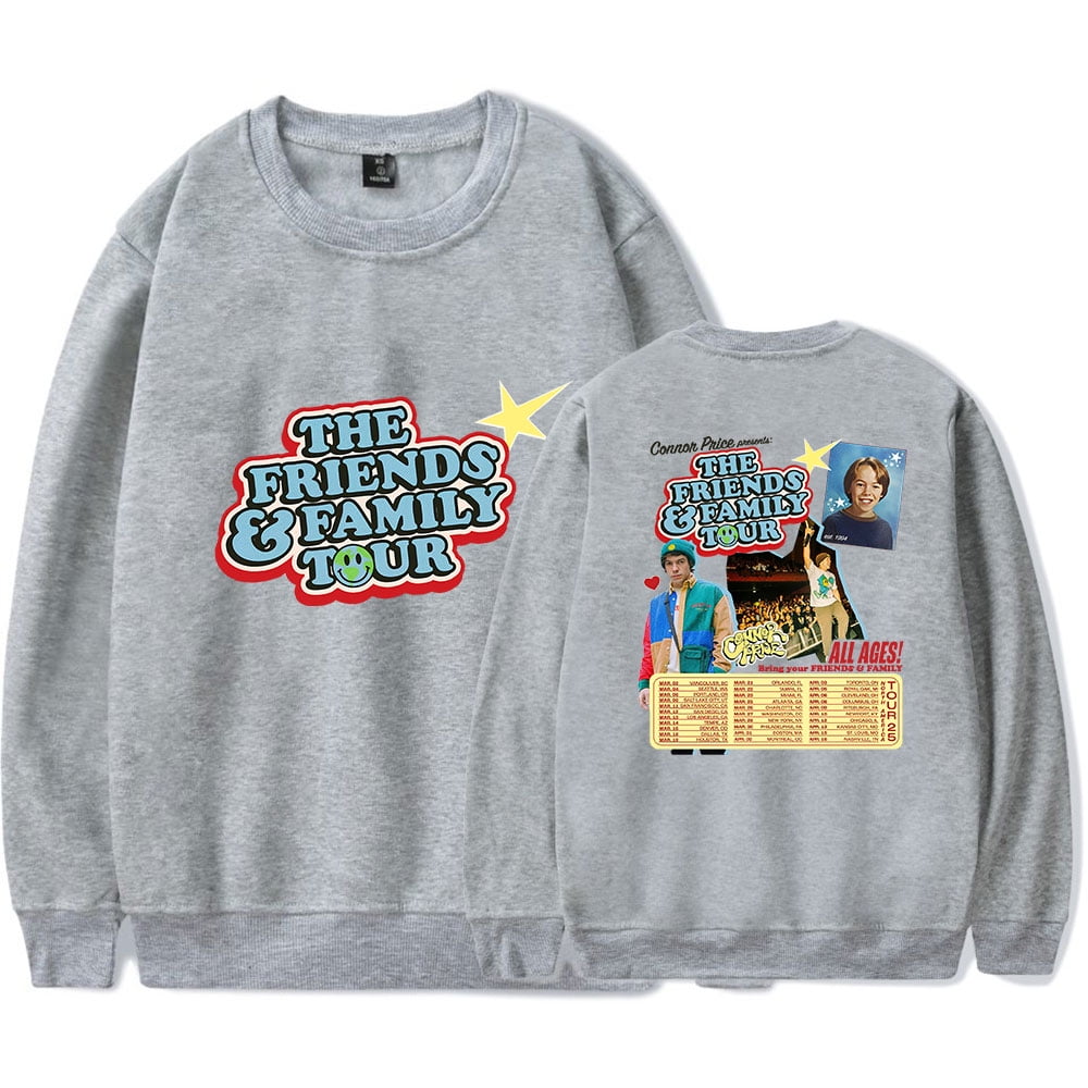 Connor Price Merch The Friends & Family Tour Crewneck Sweatshirt Merch ...