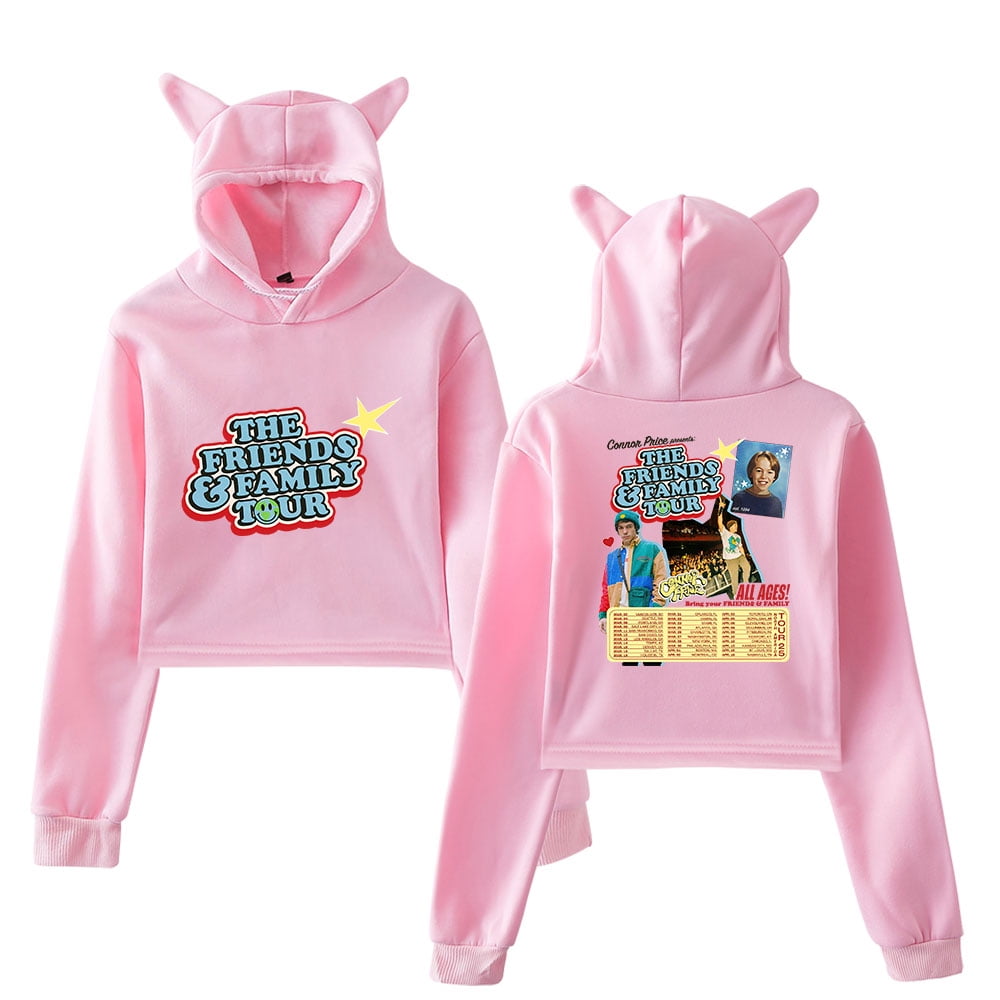 Connor Price Merch The Friends & Family Tour Girl's Cute Cat Ear ...