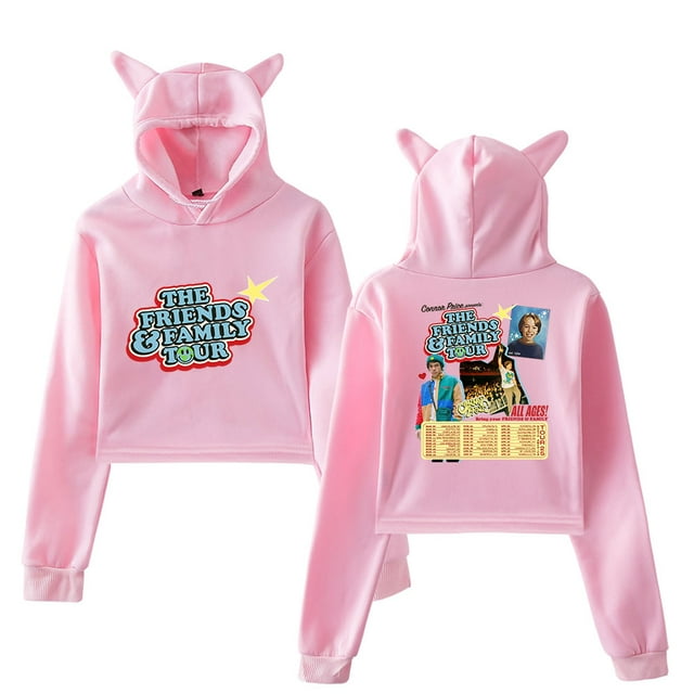 Connor Price Merch The Friends & Family Tour Girl's Cute Cat Ear ...
