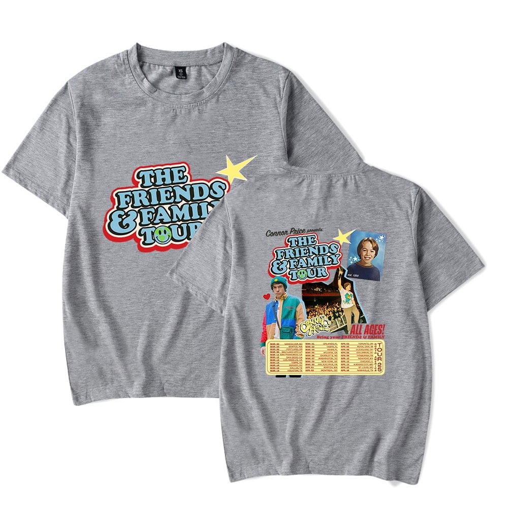 Connor Price Merch The Friends & Family Tour T-Shirt Men/Women ...