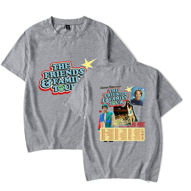 Connor Price Merch The Friends & Family Tour T-Shirt Men/Women ...